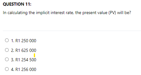 Solved Questions 11 - 15 is based on the following | Chegg.com