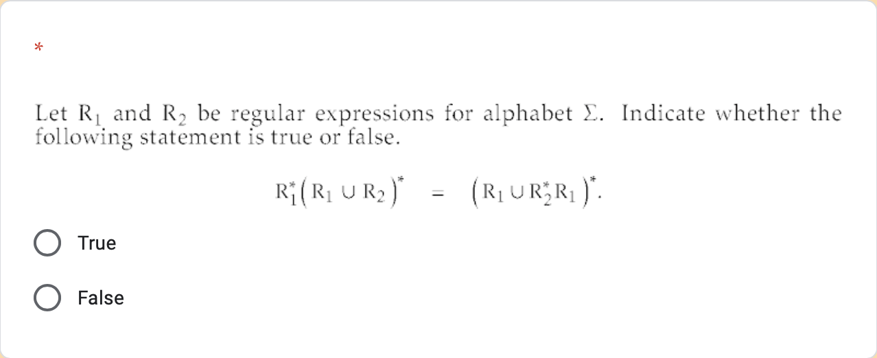 Solved Let R1 and Ry be regular expressions for alphabet 2. | Chegg.com