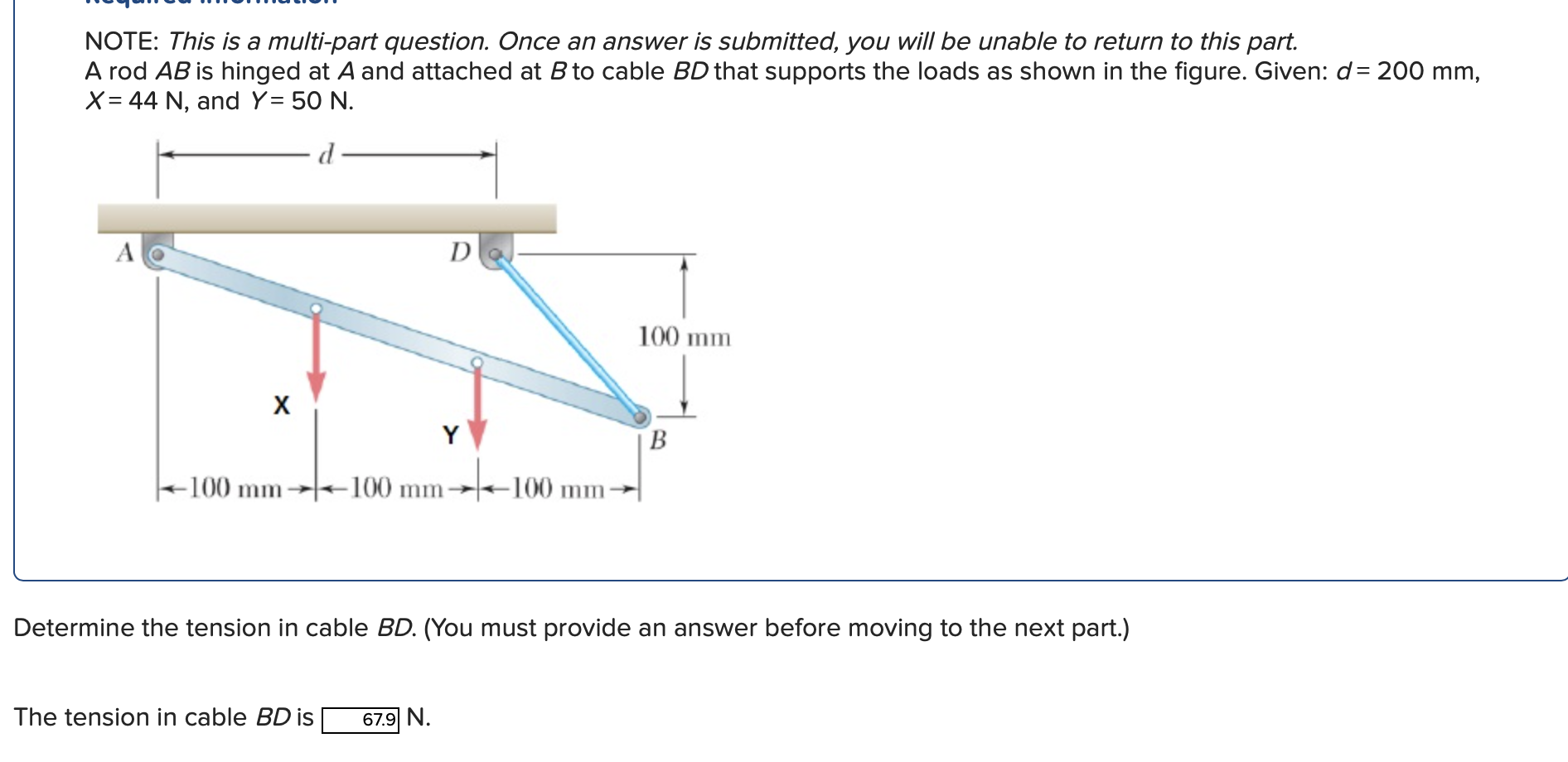 Solved NOTE: This is a multi-part question. Once an answer | Chegg.com