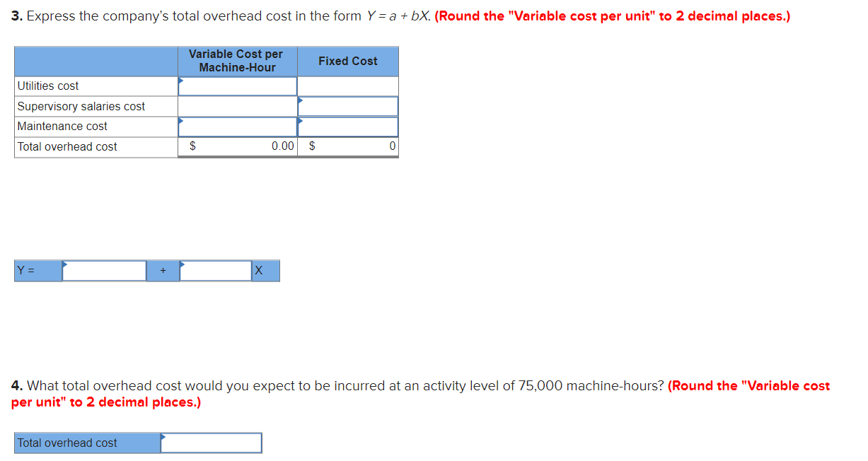 Solved Using the high-low method, estimate a cost formula | Chegg.com