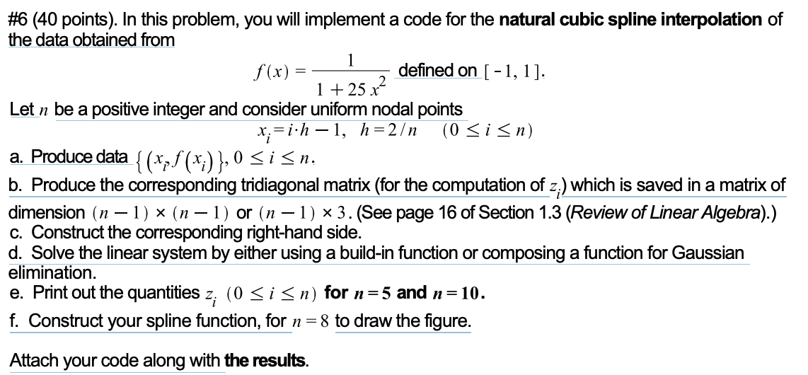 Use Matlab or Maple to solve. This is a Numerical | Chegg.com