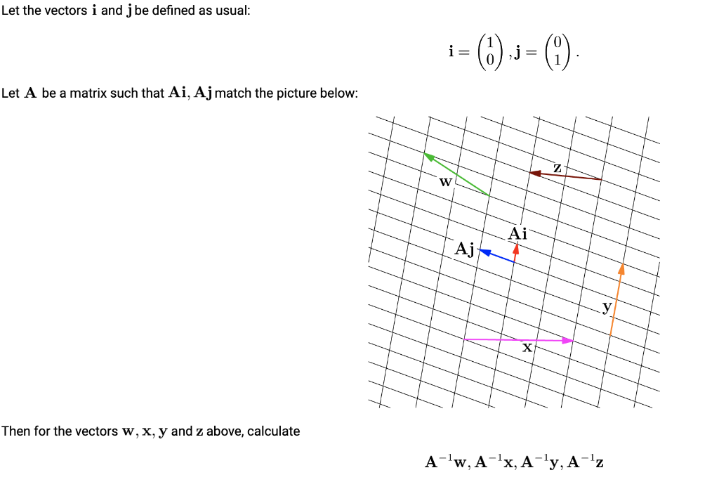 Let the vectors i and j be defined as usual: | Chegg.com