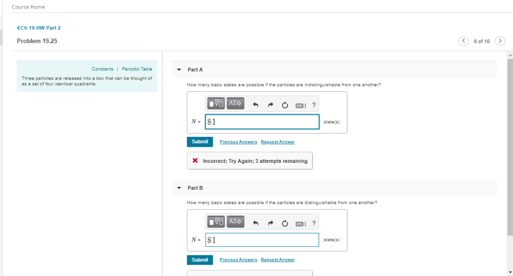 Solved Course Home | Chegg.com