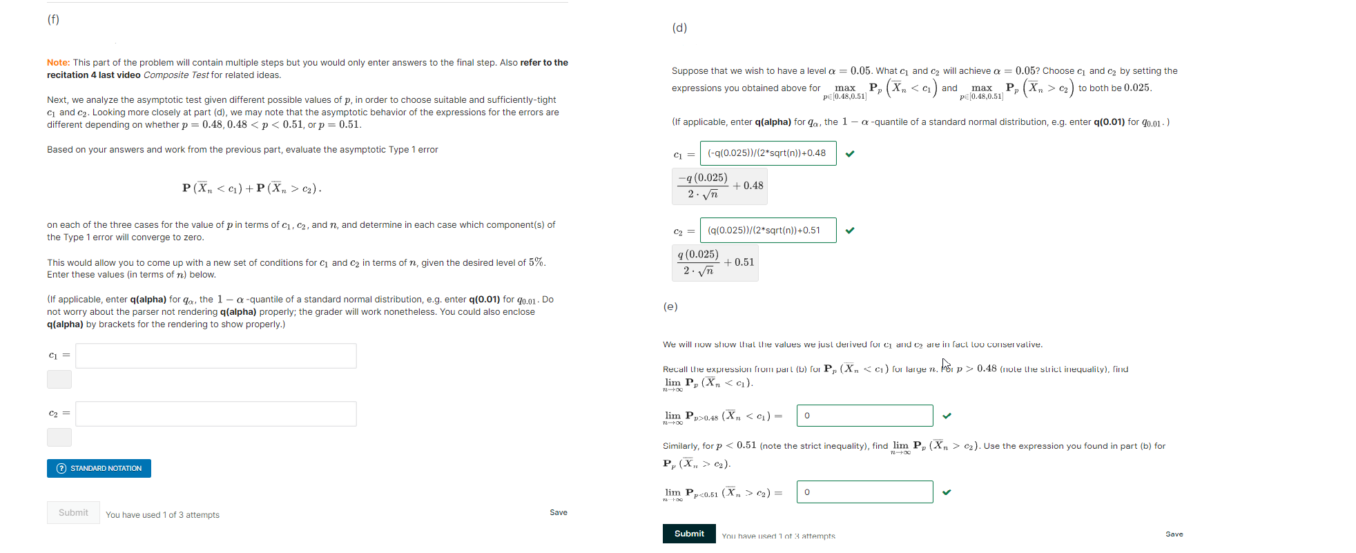 F D If Applicable Enter Q Alpha For Qα The Chegg