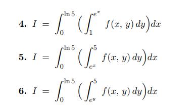 Solved Reverse the order of integration in the integral | Chegg.com