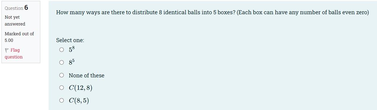 Solved How many ways are there to distribute 8 identical | Chegg.com