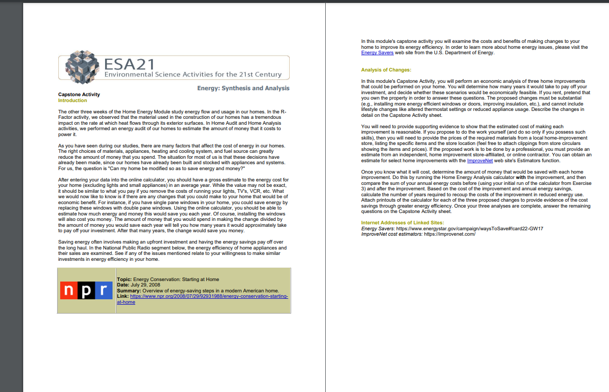 Analysis: Compare/contrast the three scenarios that | Chegg.com