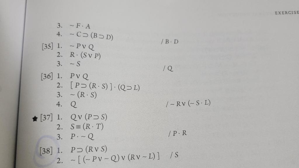 Solved Use the eight implication rules to complete the | Chegg.com
