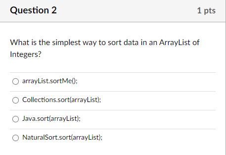 Solved What does String's ".trim()" method do? It removes | Chegg.com