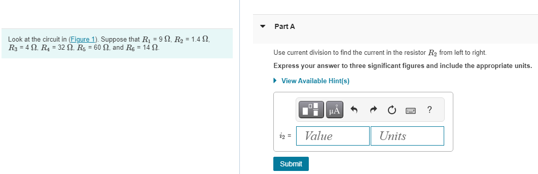 Solved 1 of 1Look at the circuit in Suppose that | Chegg.com