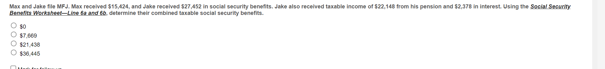 Solved Benefits Worksheet-Line 6a and 6b, determine their | Chegg.com