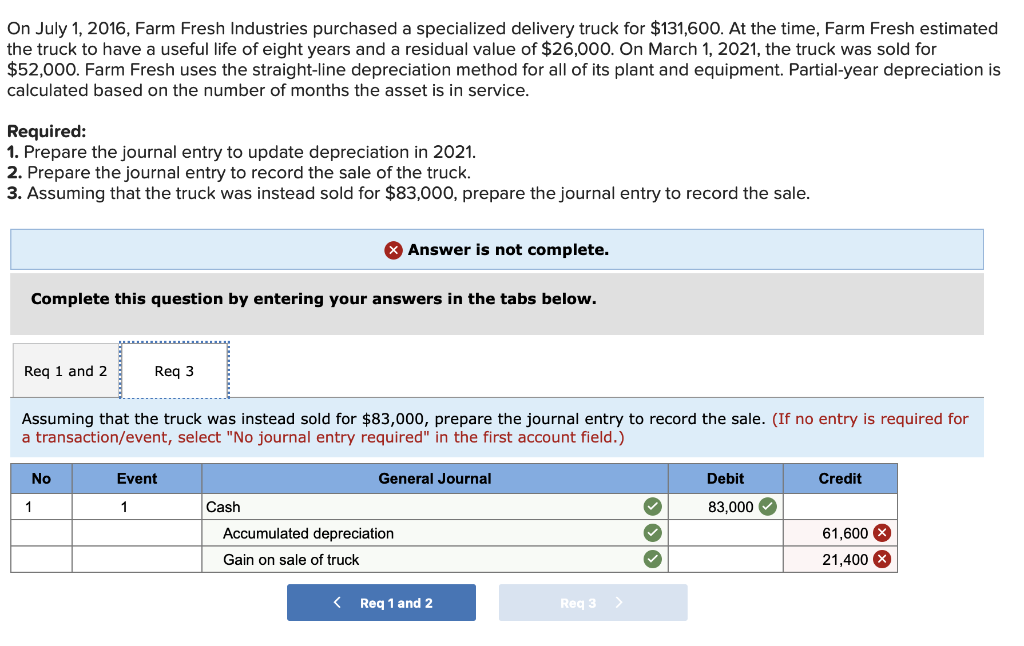 Solved On July 1, 2016, Farm Fresh Industries purchased a | Chegg.com