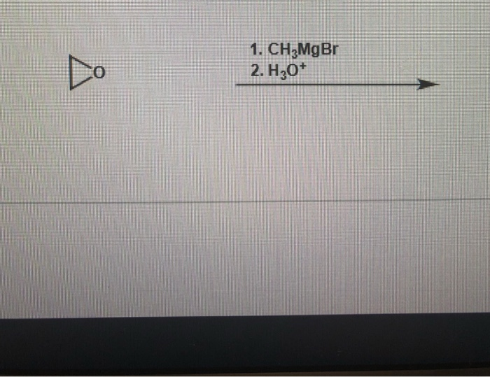 Solved 1. CH3MgBr 2. H3O+ | Chegg.com