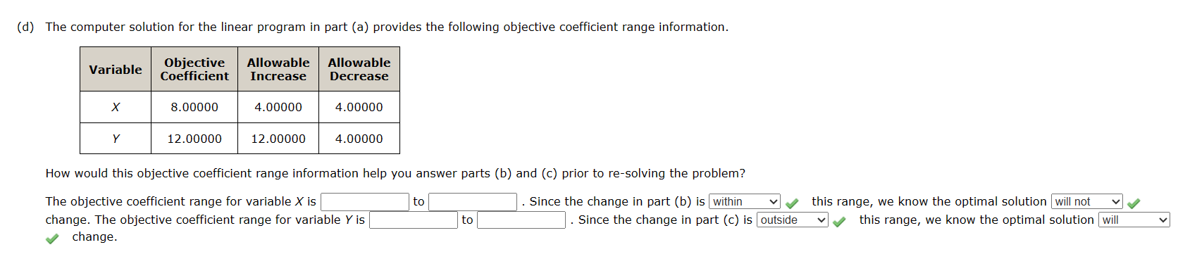 Solved Consider the following linear program. Min 8X+12Y | Chegg.com