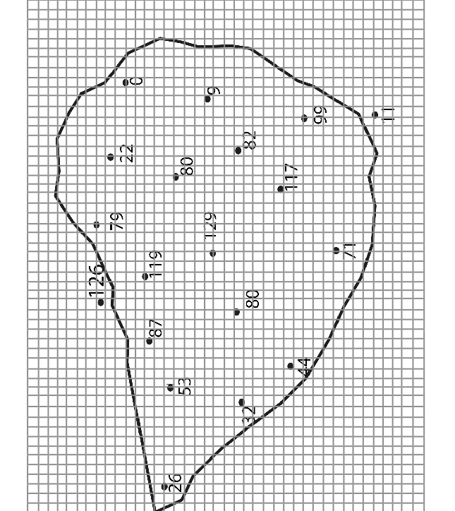 Solved Instructions: Attached is a map showing the | Chegg.com