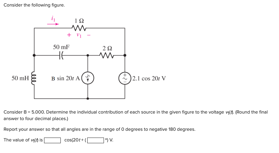 Solved Consider the following figure. Consider B=5.000. | Chegg.com