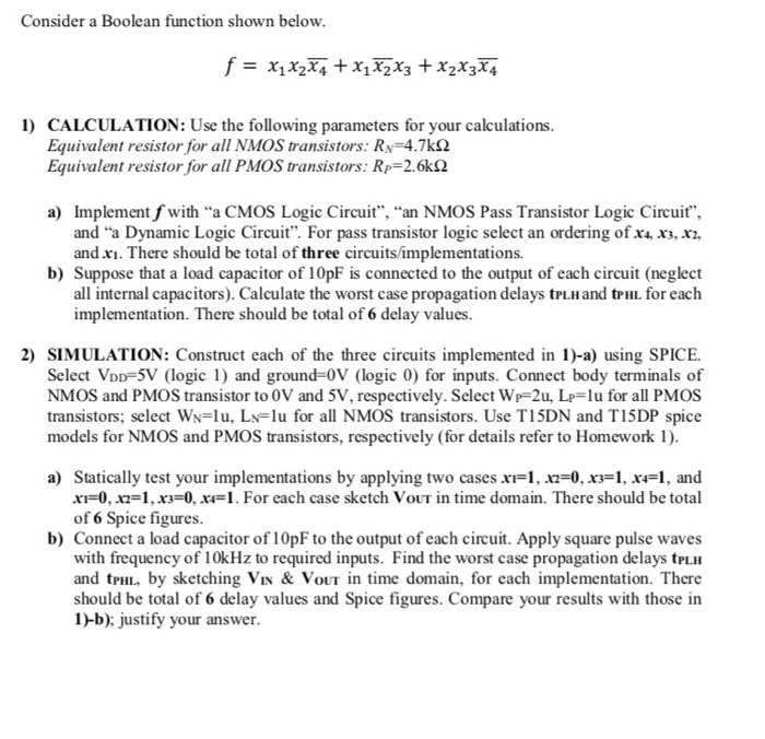Consider a Boolean function shown below. f = X1X2X4 + | Chegg.com