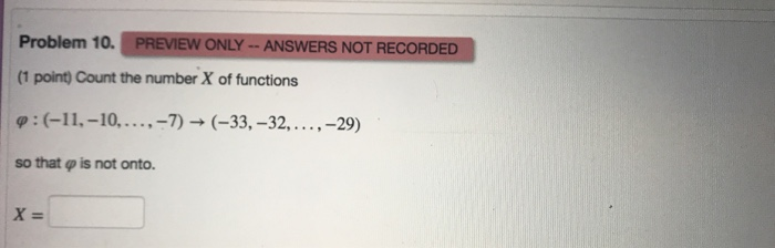 Solved Problem 17.PREVIEW ONLY-ANSWERS NOT RECORDED (1 | Chegg.com