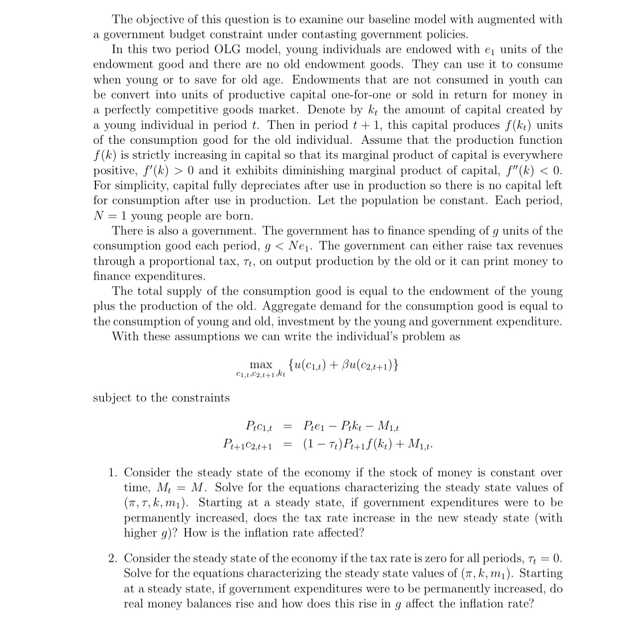 Solved The objective of this question is to examine our | Chegg.com
