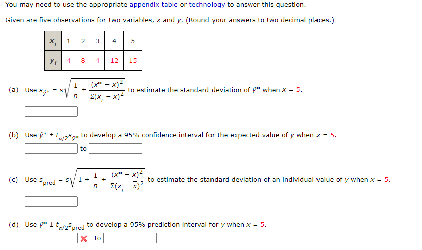 Solved You may need to use the appropriate appendix table or | Chegg.com