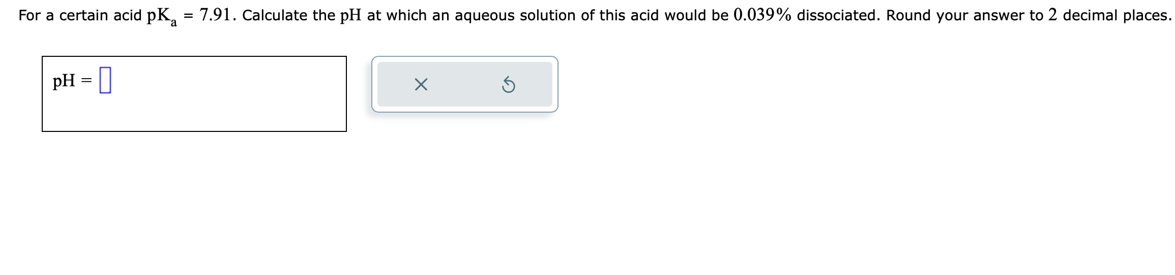 Solved pKa=7.91 | Chegg.com