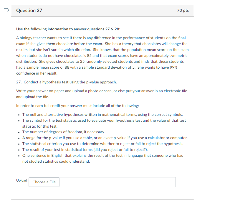 Solved Use the following information to answer questions | Chegg.com