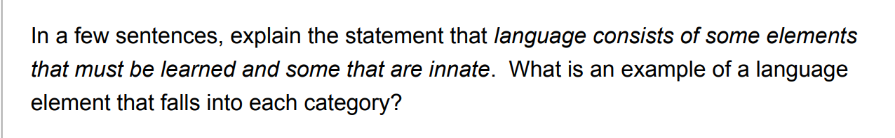 Solved In a few sentences, explain the statement that | Chegg.com