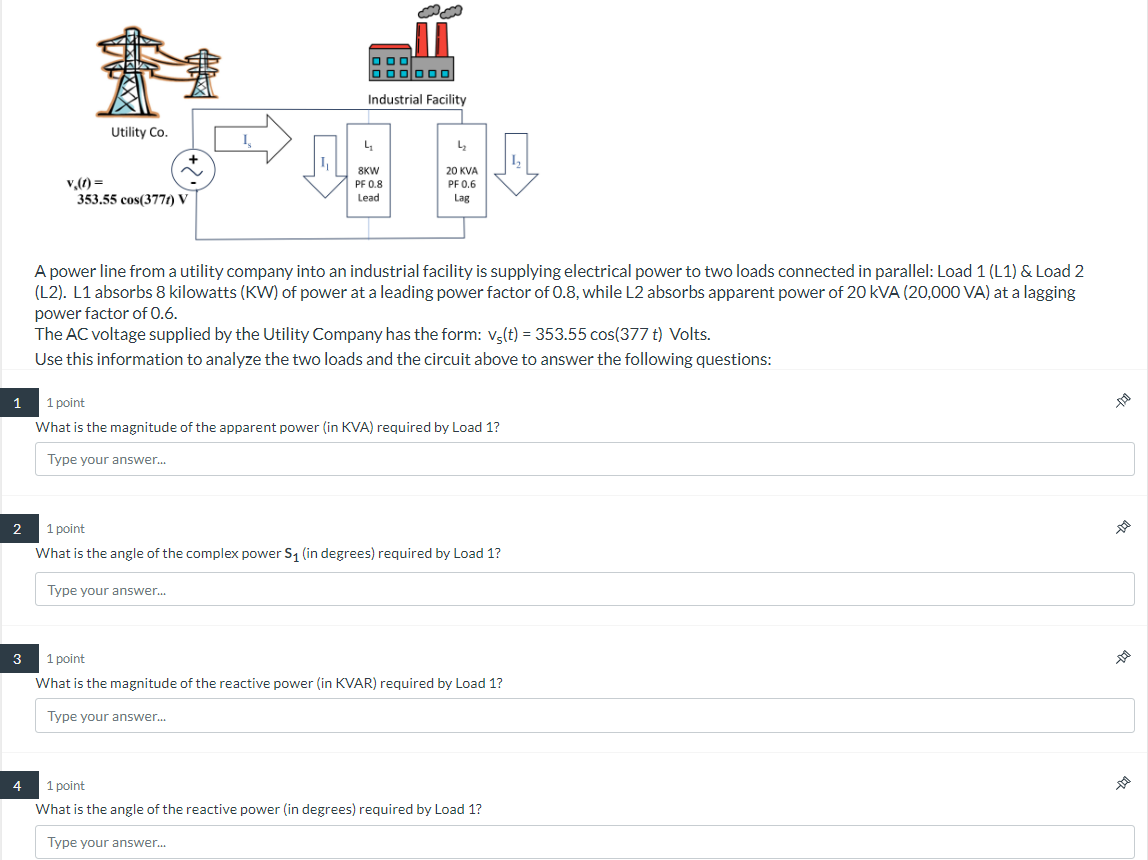 Solved A power line from a utility company into an | Chegg.com
