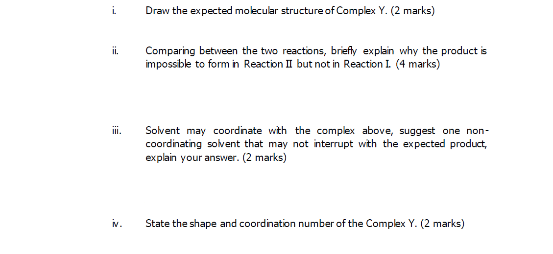 Solved b. Vaska's complex below undergoes two types of | Chegg.com