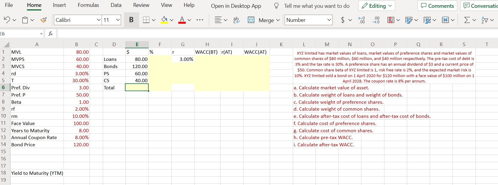 Solved File Home Insert Formulas Data Review View Help Open | Chegg.com