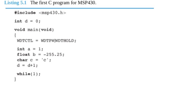 Solved 5.2 Create an empty C project. a. b. c. d. e. Add the | Chegg.com