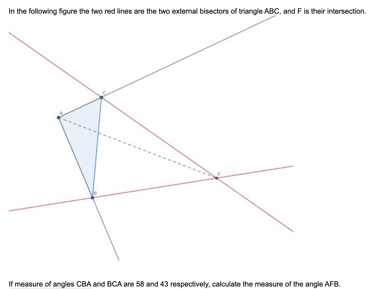 Solved In the following figure the two red lines are the two | Chegg.com