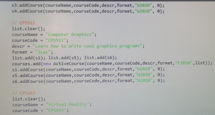 Solved import java.util.ArrayList; import | Chegg.com