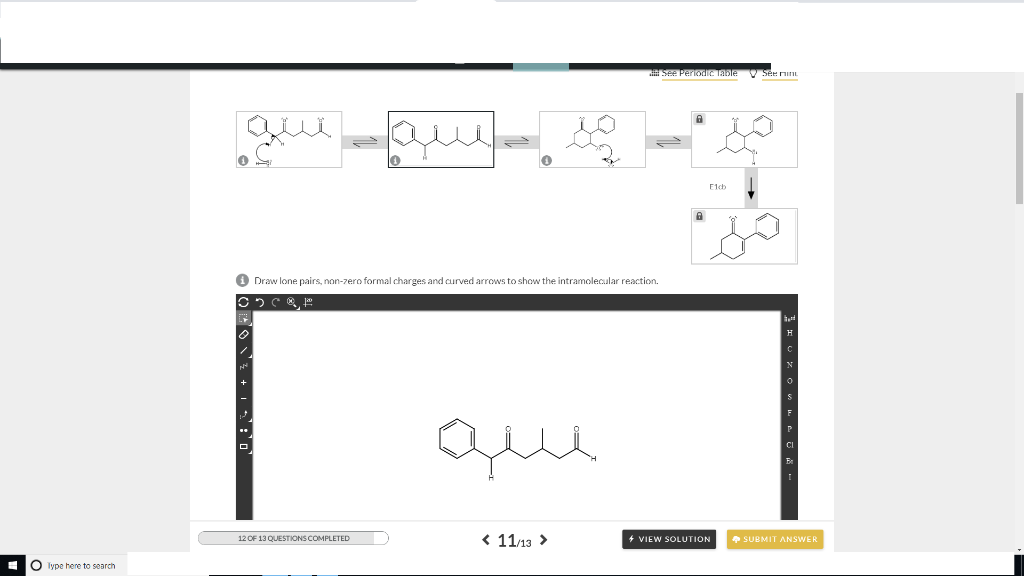 Solved Complete the mechanism for the intramolecular aldol | Chegg.com