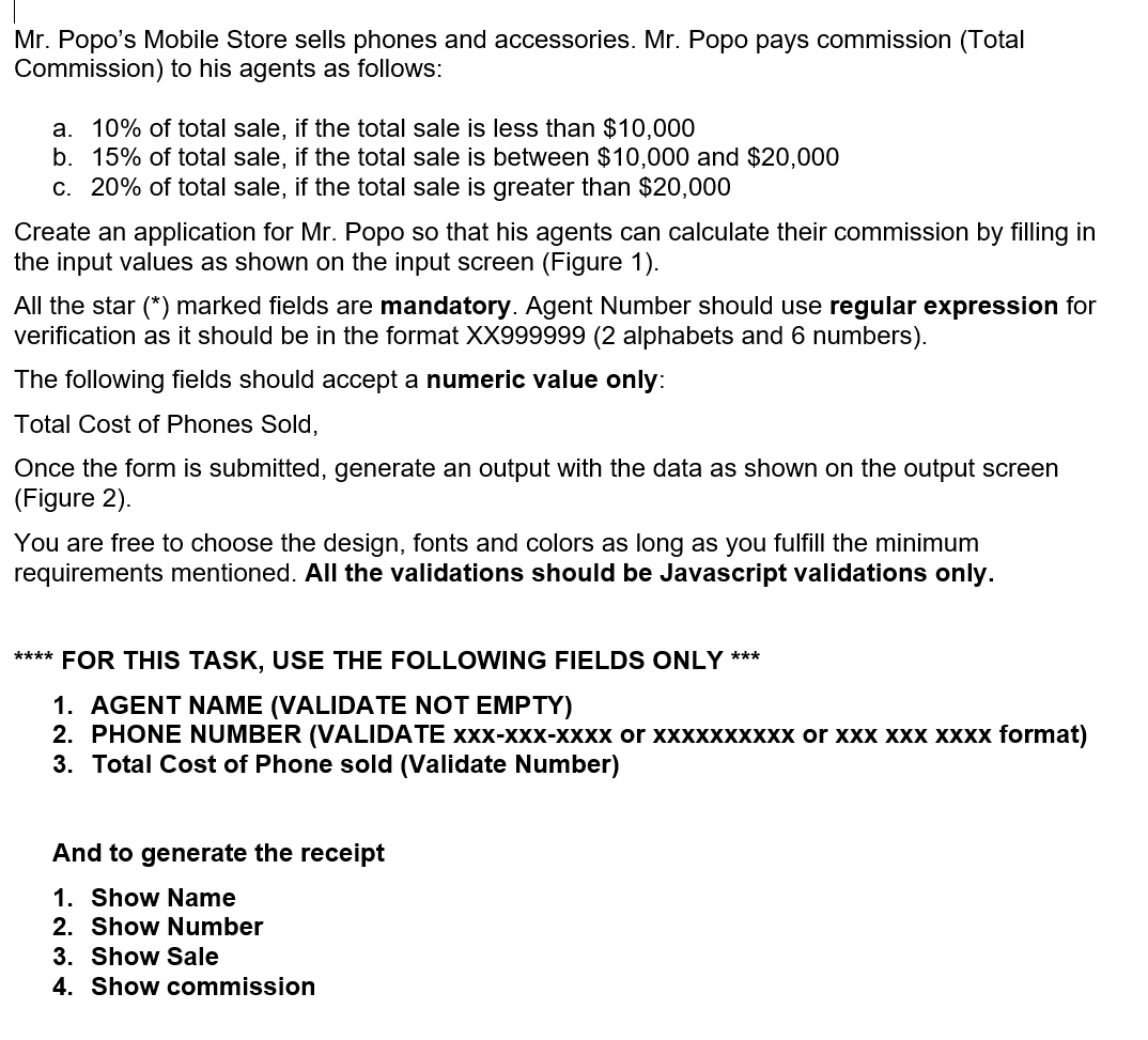 Solved HTML Code and JavaScript. A total of two codes are | Chegg.com