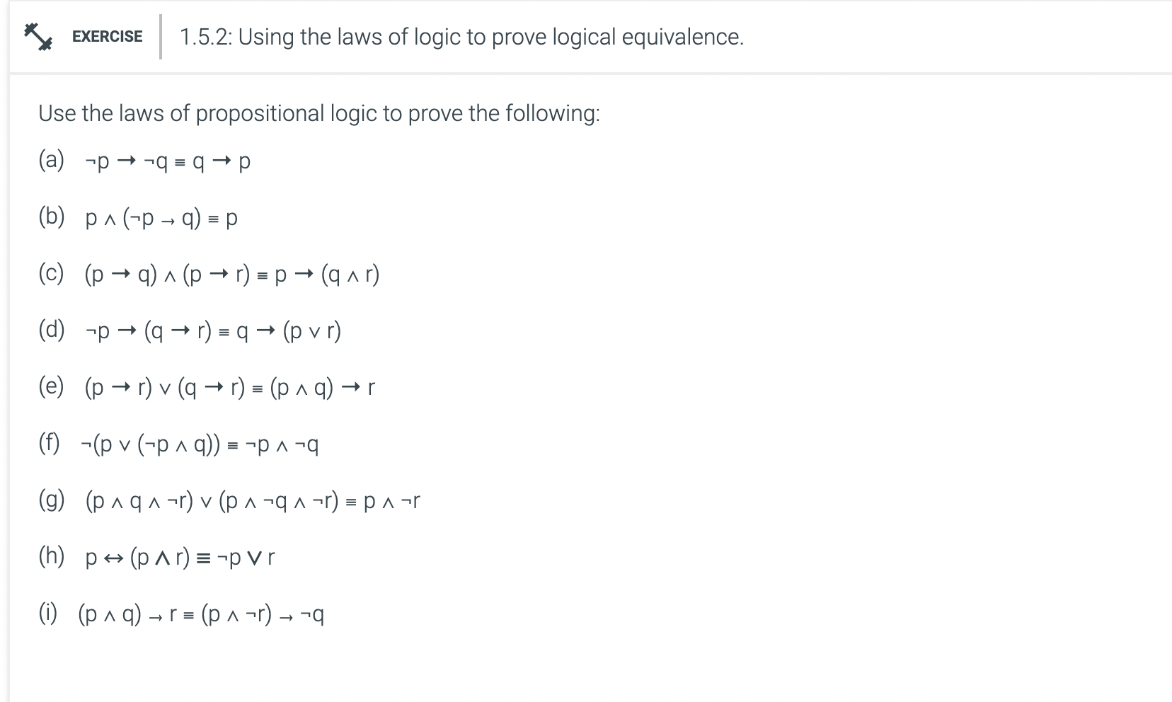 solved-exercise-1-5-2-using-the-laws-of-logic-to-prove-chegg