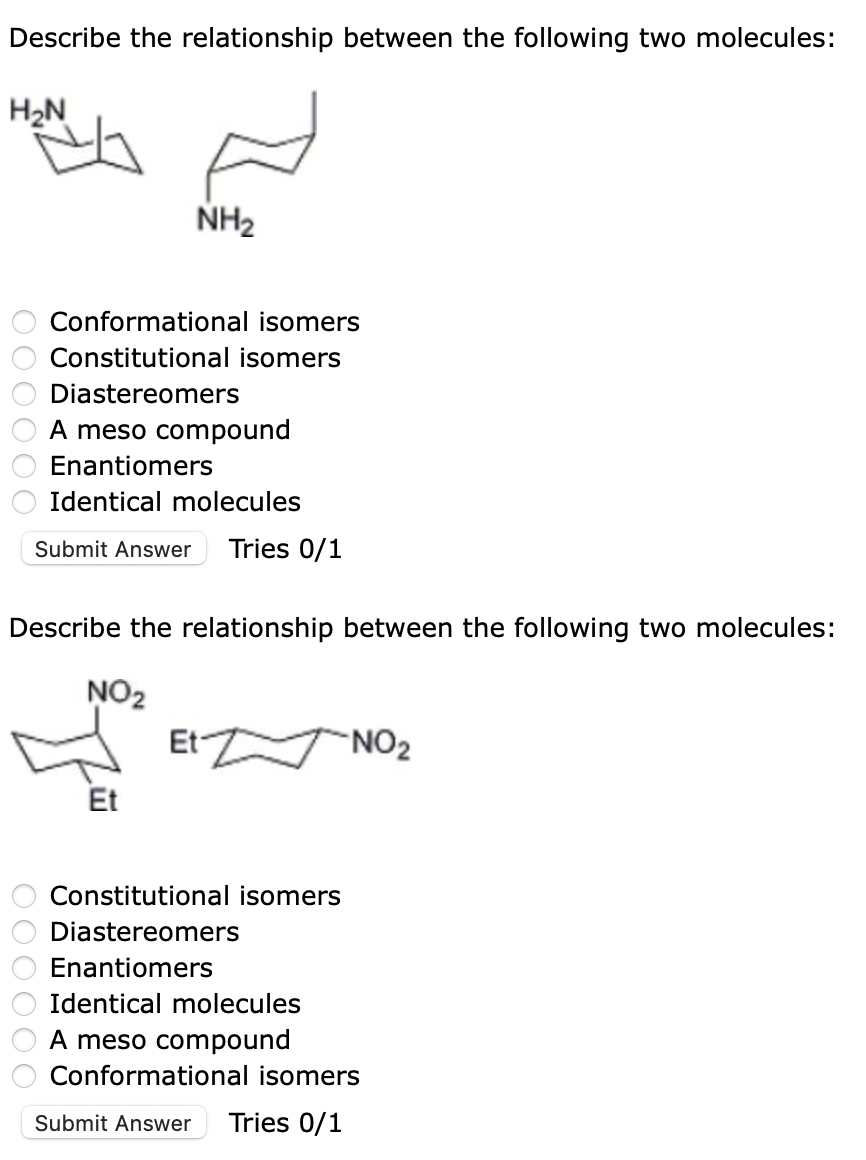 Solved Describe the relationship between the following two | Chegg.com