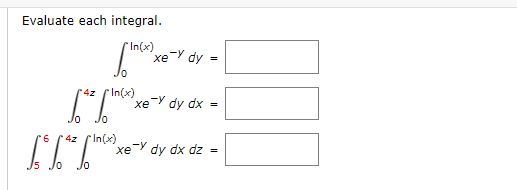 Solved Evaluate each integral. | Chegg.com