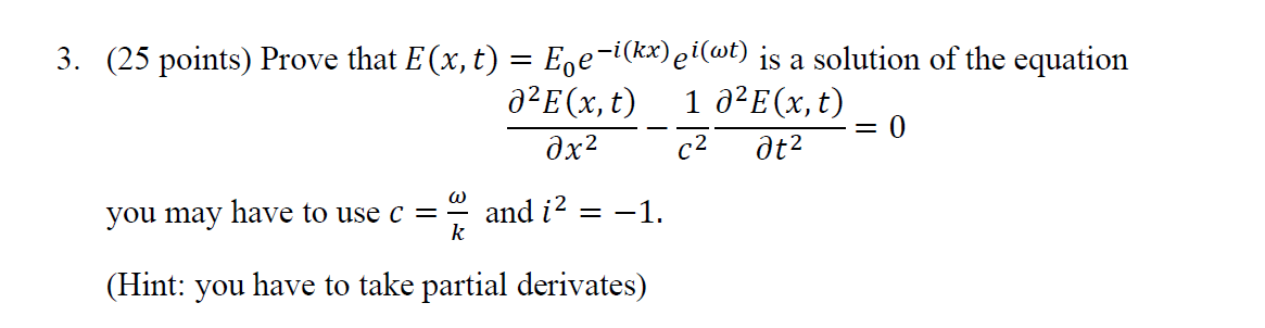 Solved 2. (15 points) Prove that d2x(t) x(t) = Acoswt is a | Chegg.com