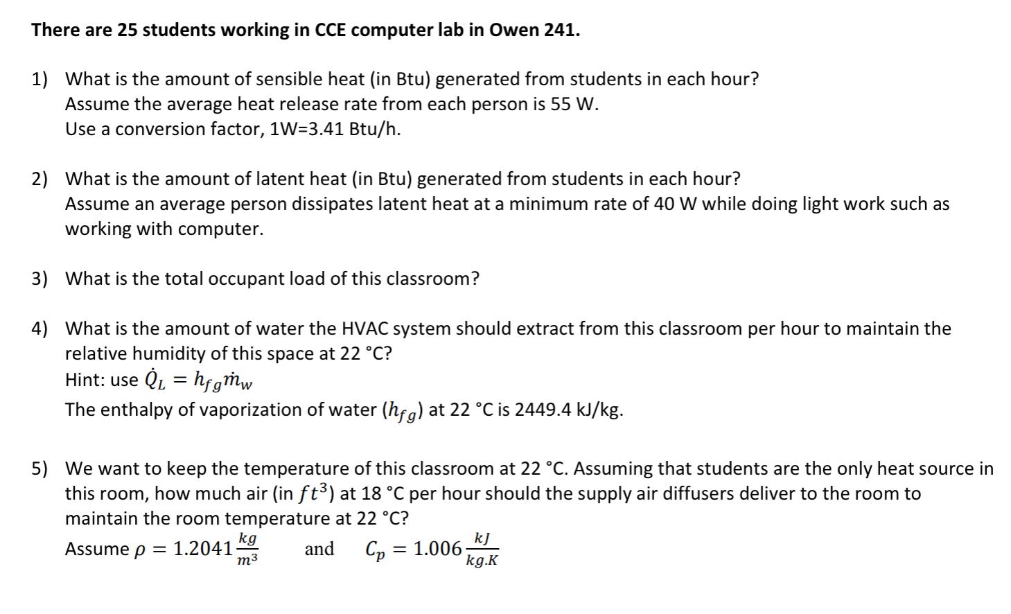 Solved There are 25 students working in CCE computer lab in | Chegg.com
