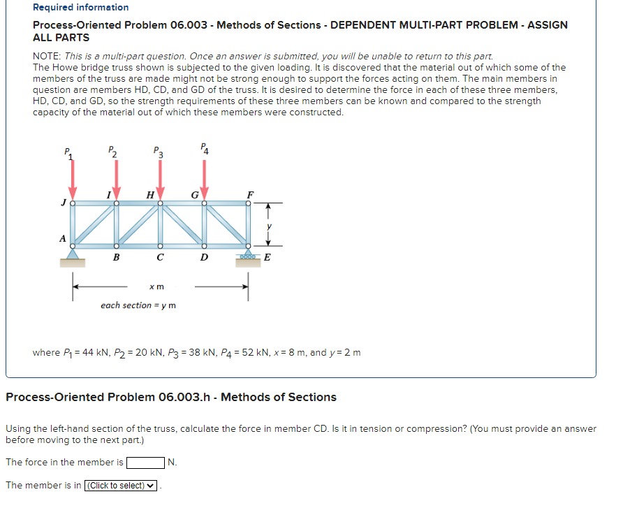 Solved Required information Process-Oriented Problem 06.003 | Chegg.com