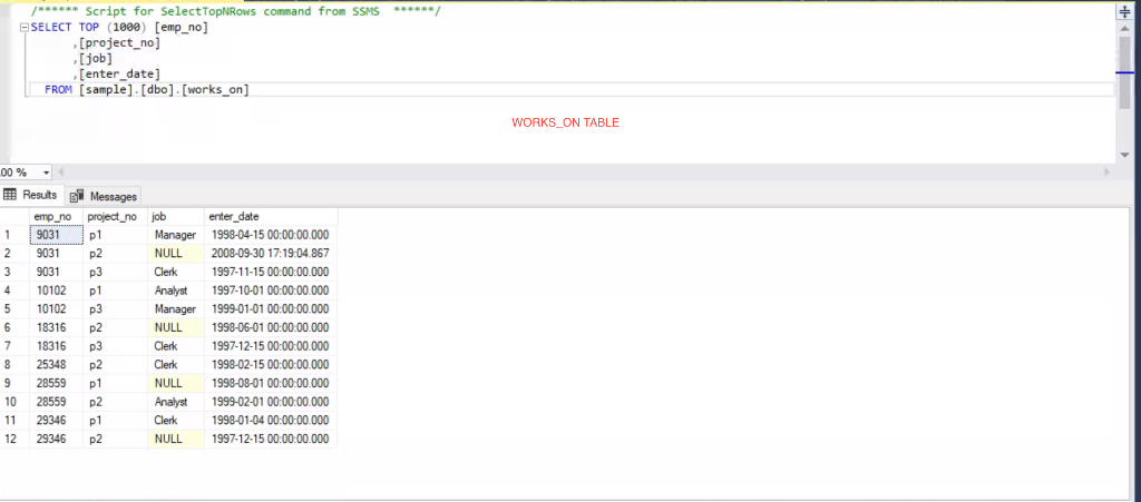 Solved A few notes: Ensure that the sample database is | Chegg.com