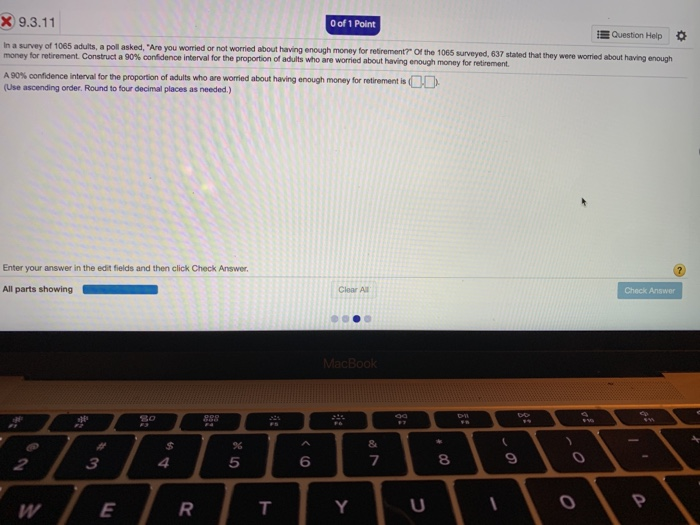 Solved X9.3.11 0 of 1 Point E Question Help In a survey of | Chegg.com
