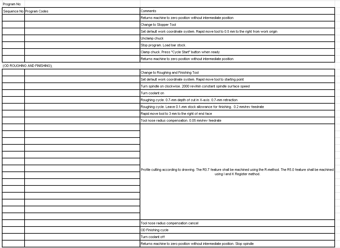 Solved Write a CNC turning program to machine the part as | Chegg.com