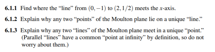 Exercises In some projective planes, the Desargues | Chegg.com