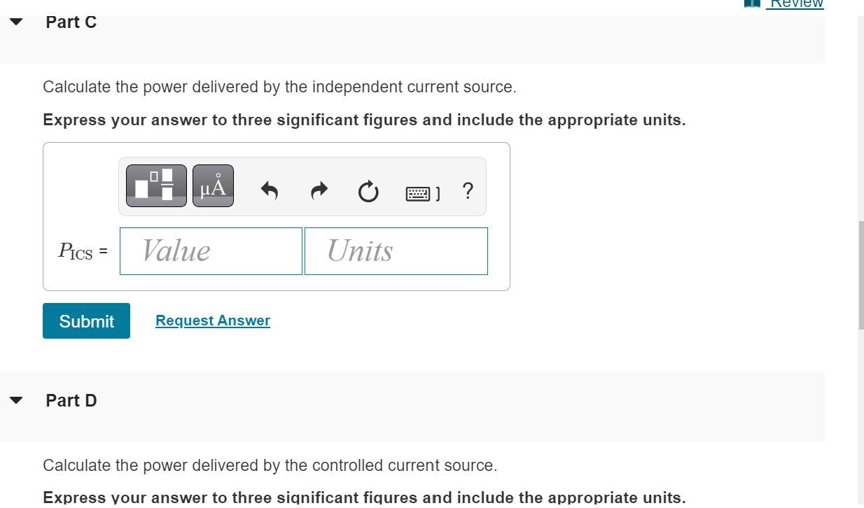 Solved Calculate the power delivered by the independent | Chegg.com