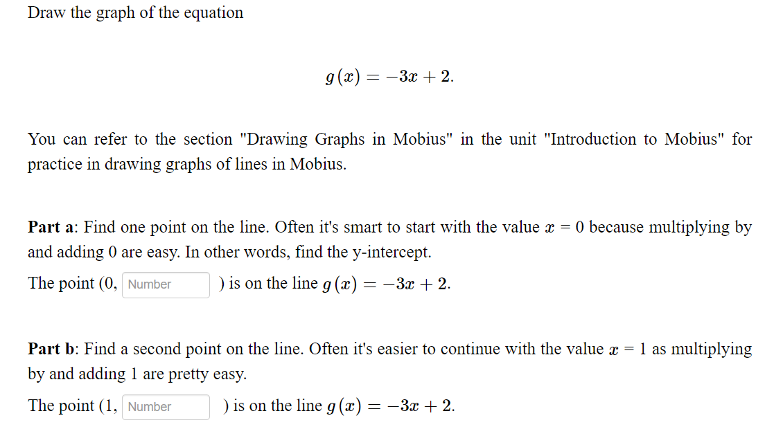 Solved Draw the graph of the equation g(x)=−3x+2. You can | Chegg.com