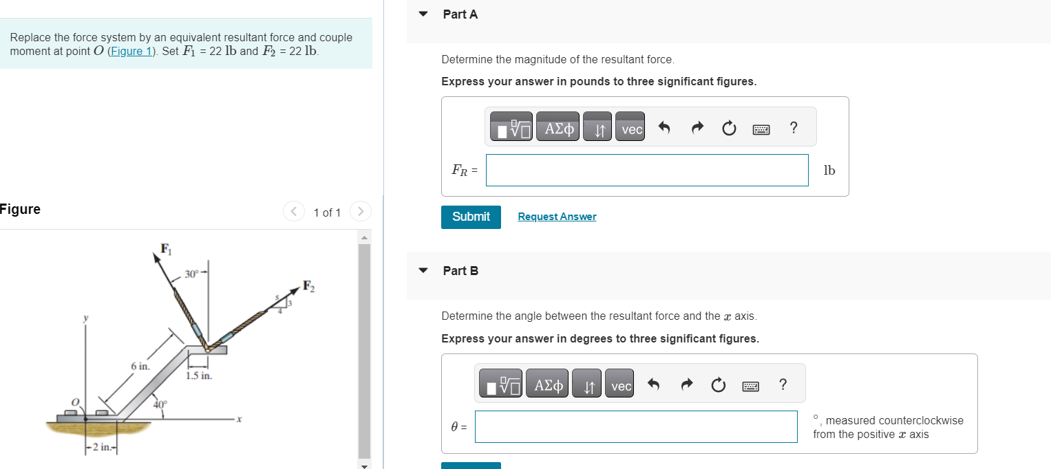 Solved Determine the equivalent resultant couple moment | Chegg.com