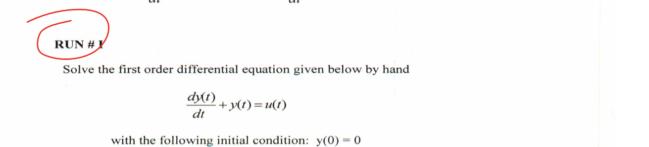 Solved Solve The First Order Differential Equation Given 0974