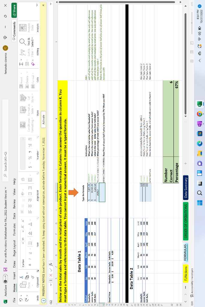 Solved HELP ! I am having issues with I11, I12 and I26.. I | Chegg.com